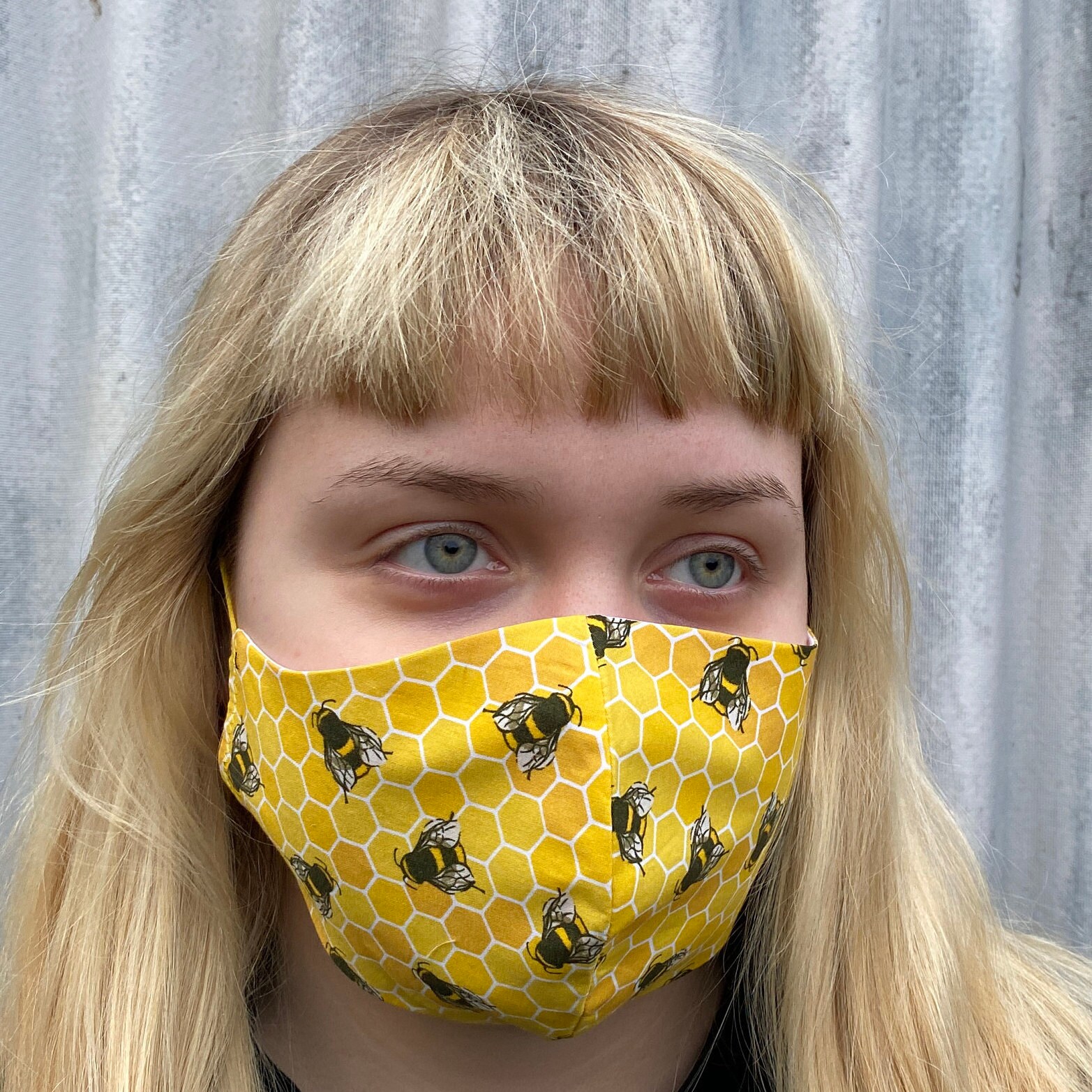 Garden bugs face masks butterflies honeybees spiders | Etsy