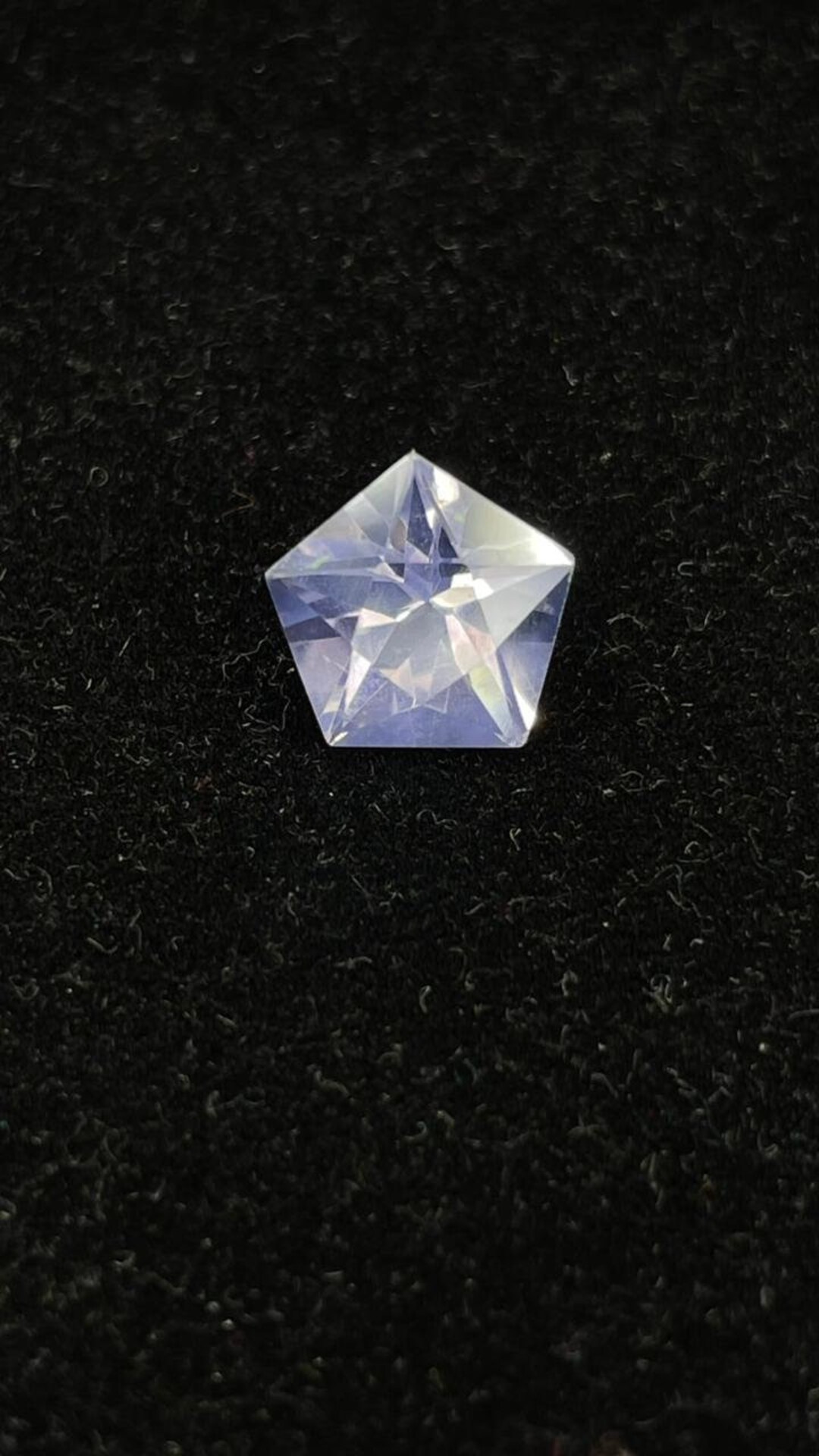 Natural Beauty Scolorite Pentagon Cut,lavender Quartz Faceted Stone ...