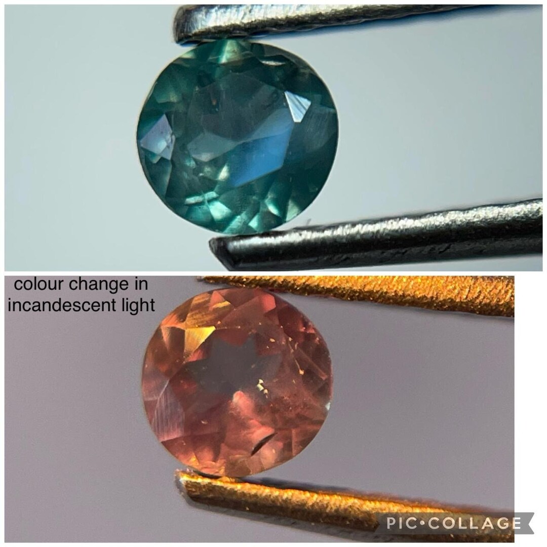 Natural Colour Change Alexandrite Round Top Grade Goods.3.35mm. - Etsy