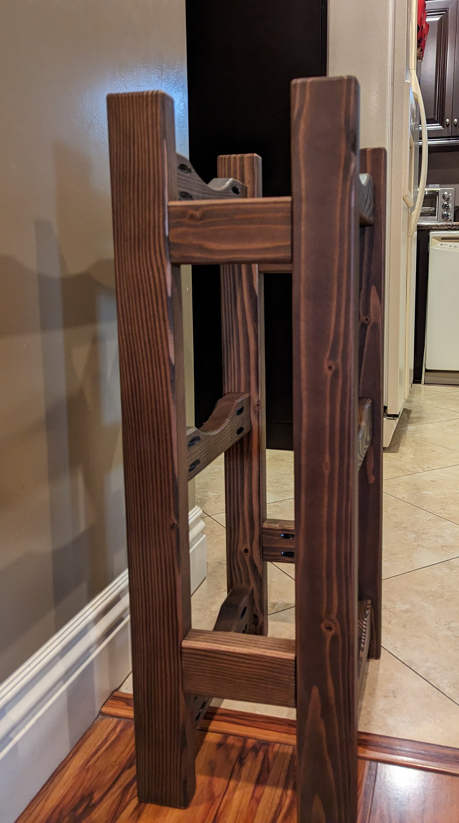 Handmade Solid Wood 5-gallon Water Jug Holder – 3-tier Kitchen ...