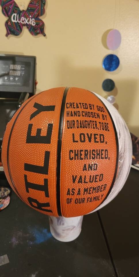 Customize/personalize your own basketball. Add your own - Etsy 日本
