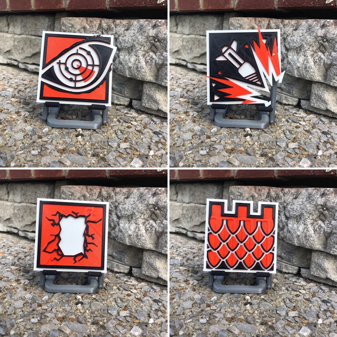 Tom Clancy's Rainbow Six Siege Icons Original Operators | Etsy