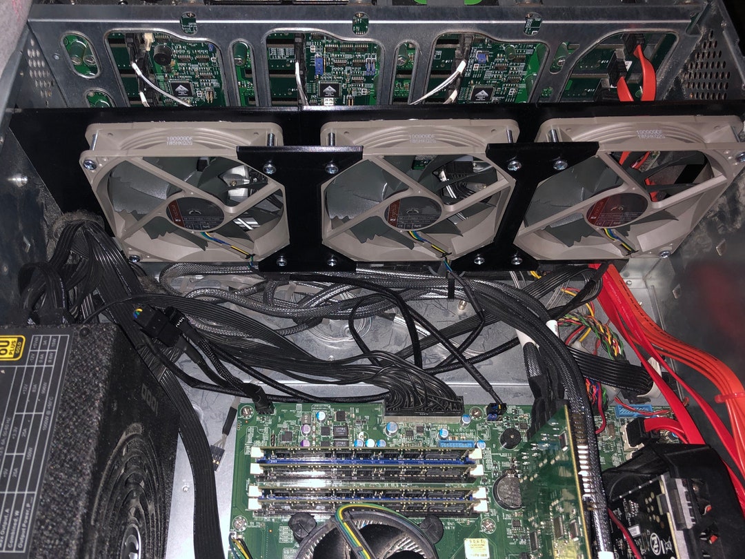 Supermicro SC846 / CSE846 120mm Fan Array Bracket 3dprint - Etsy Canada