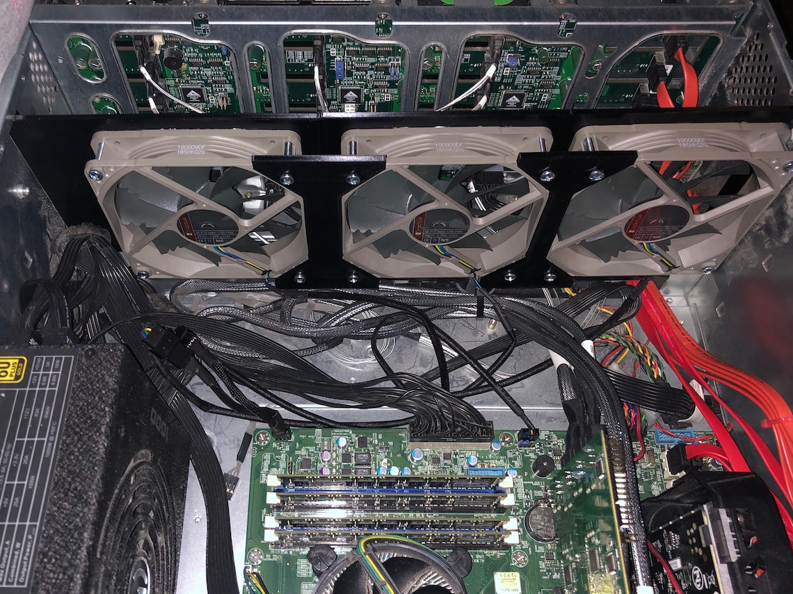 Supermicro SC846 / CSE846 120mm Fan Array Bracket 3dprint - Etsy Canada