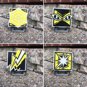 Tom Clancy's Rainbow Six Siege Icons Original Operators | Etsy