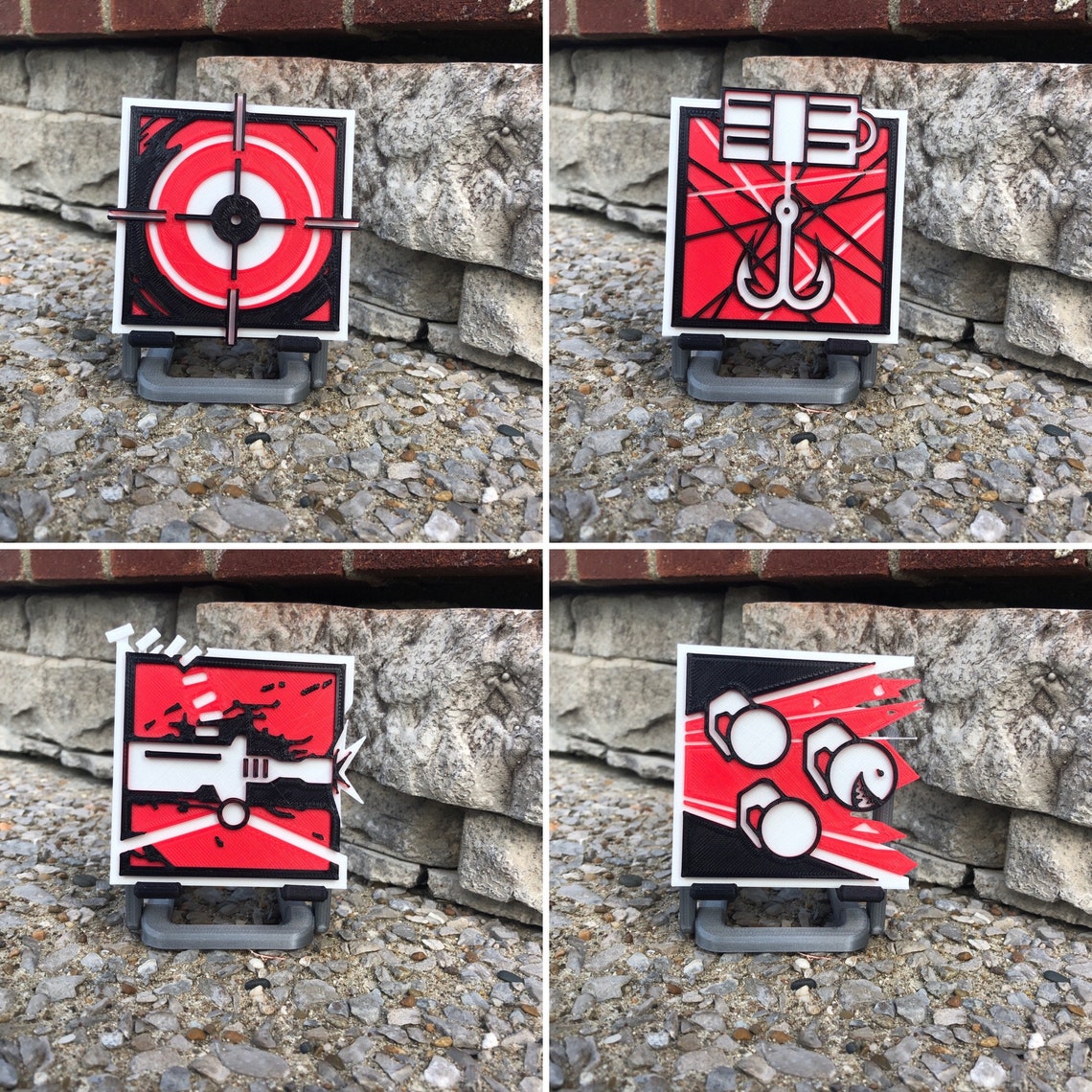 Tom Clancy's Rainbow Six Siege Icons Original Operators | Etsy