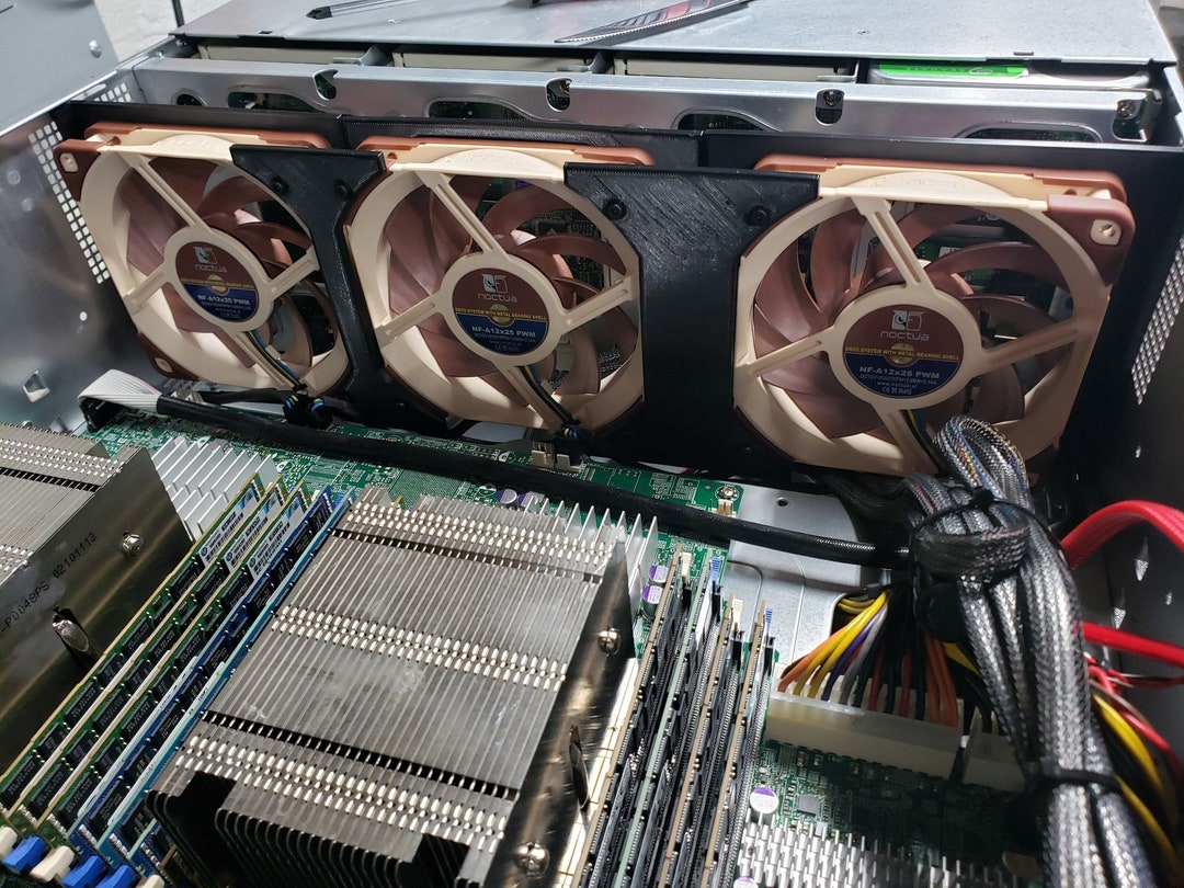 Supermicro SC848 120mm Fan Array Bracket 3dprint SC848A-R1K62B - Etsy UK