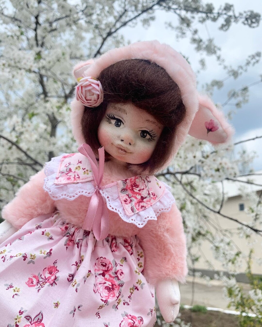 Teddi, Teddi Doll, Teddi Dolls, Pig, Pigdoll, Art Doll,interior Doll - Etsy