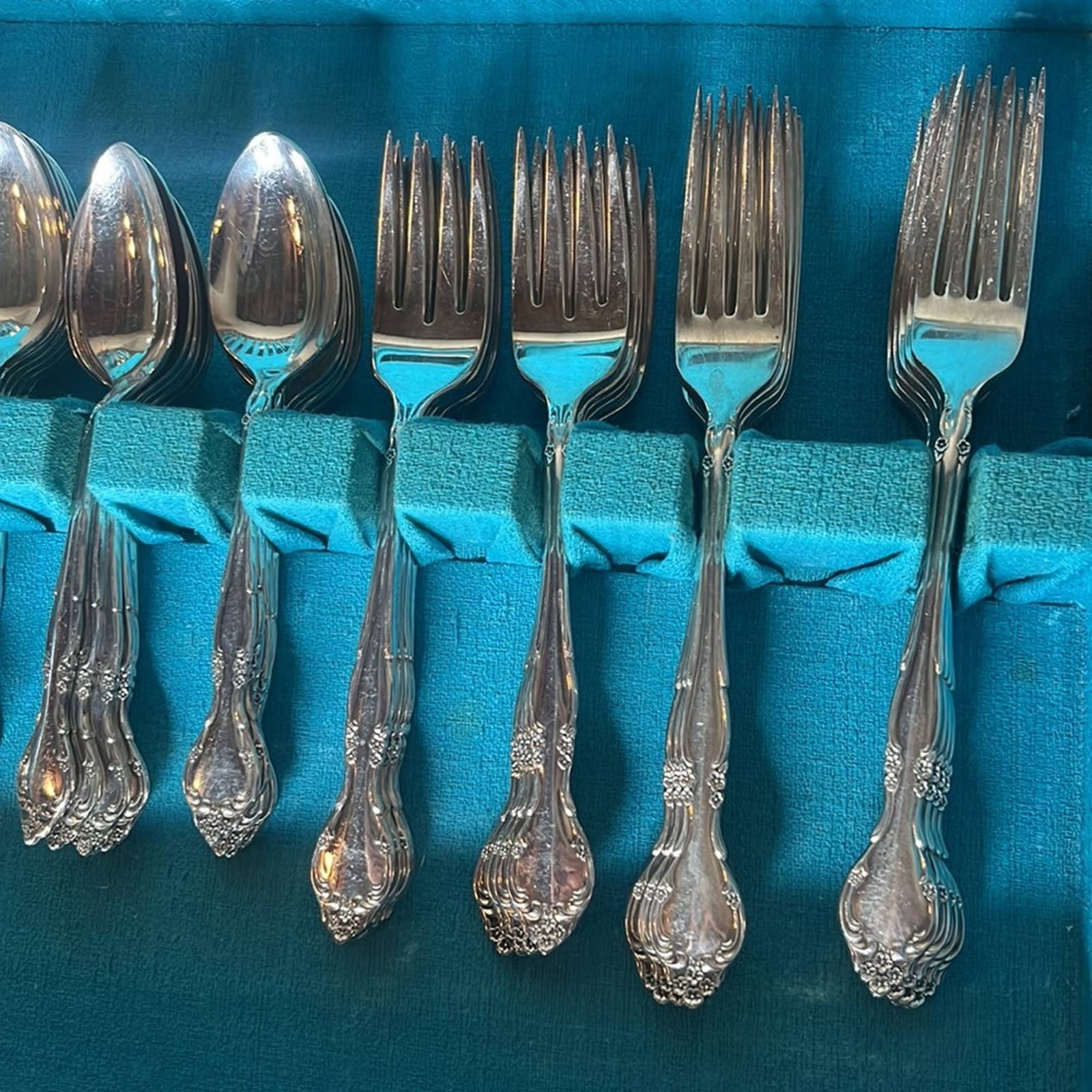 Community Oneida Silverplate Flatwear Set Affection Pattern 67 - Etsy