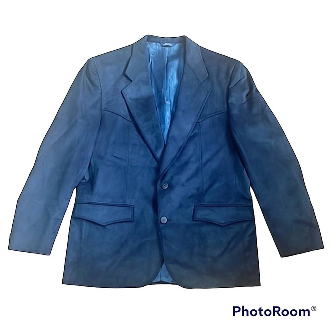 Vintage Suede Blazer Western Size 44 - Etsy