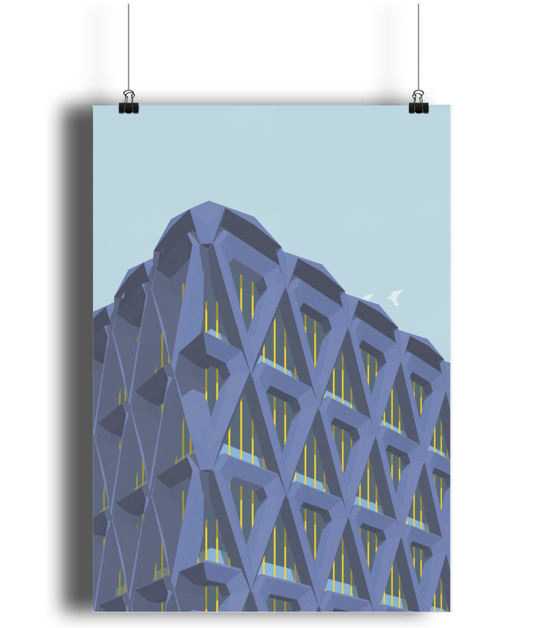 Welbeck Street Car Park Art Print London Architecture Print - Etsy
