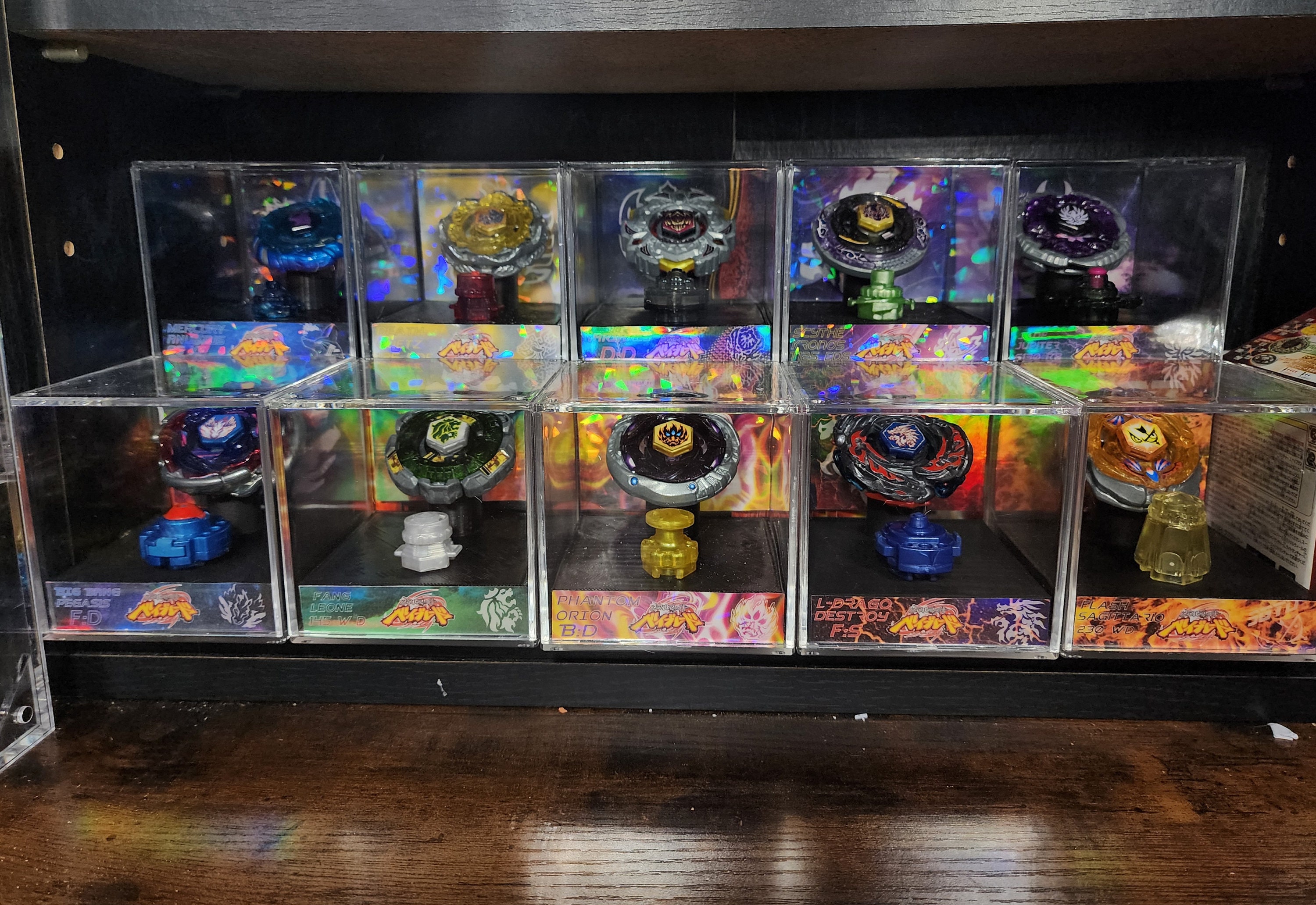 Beyblade Metal Fight Display Case READ DESCRIPTION - Etsy