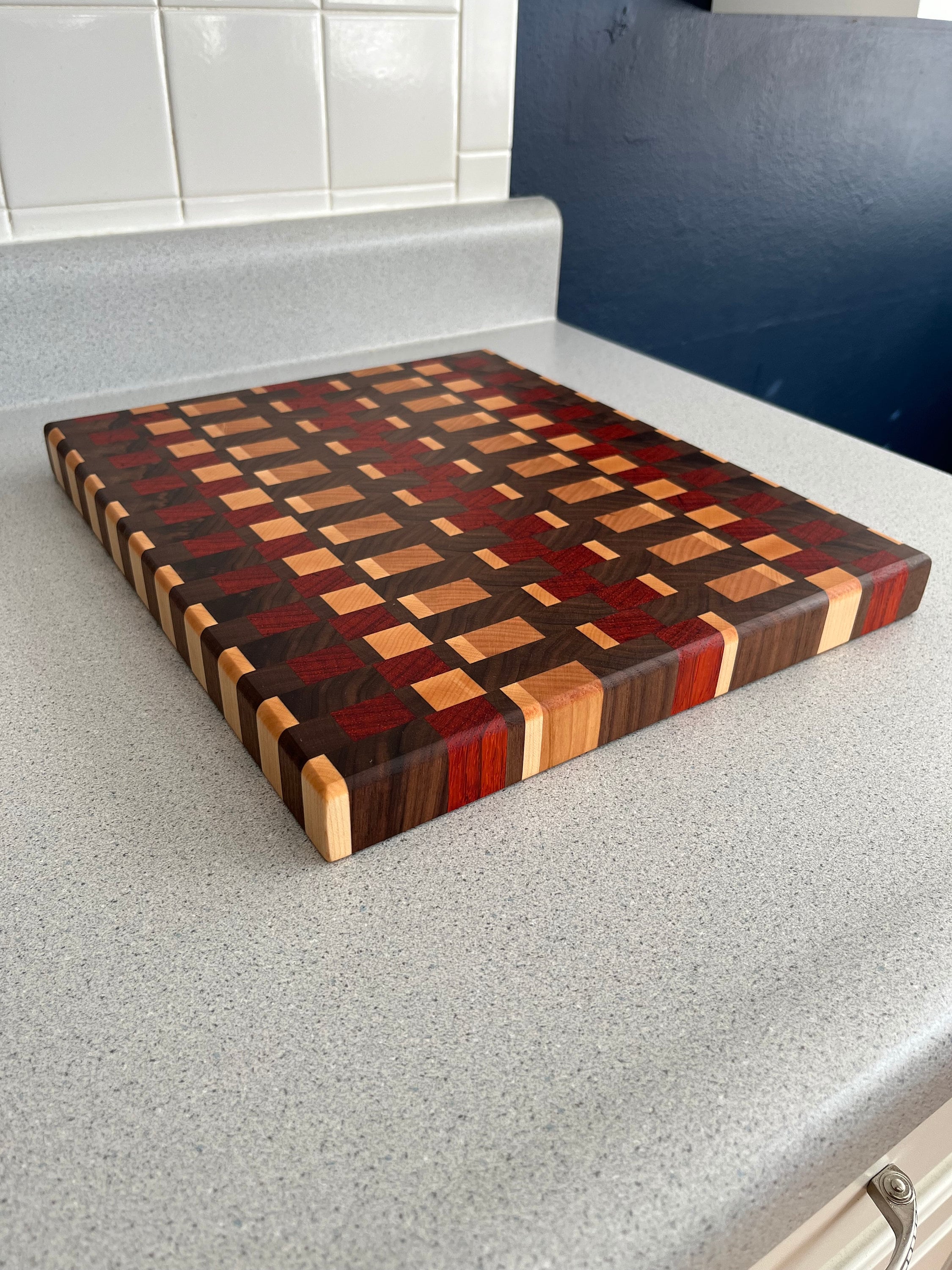 End Grain Cutting Board / Walnut End Grain Cutting Board / Maple End ...