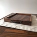 Walnut Serving Tray / Small Serving Tray / Wood Serving Board - Etsy