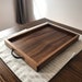 Walnut Serving Tray / Small Serving Tray / Wood Serving Board - Etsy