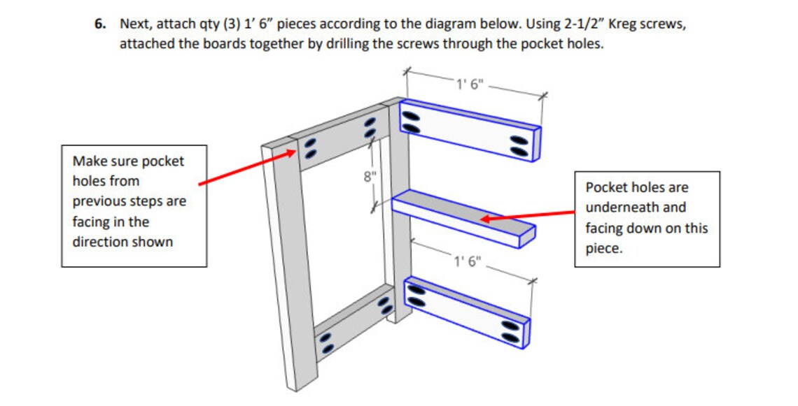 DIY 'L' Shaped Desk Step by Step Instruction Plans - Etsy