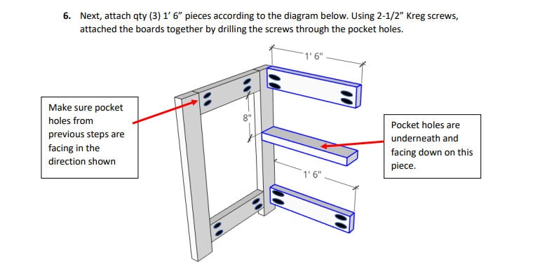 DIY 'L' Shaped Desk Step by Step Instruction Plans - Etsy