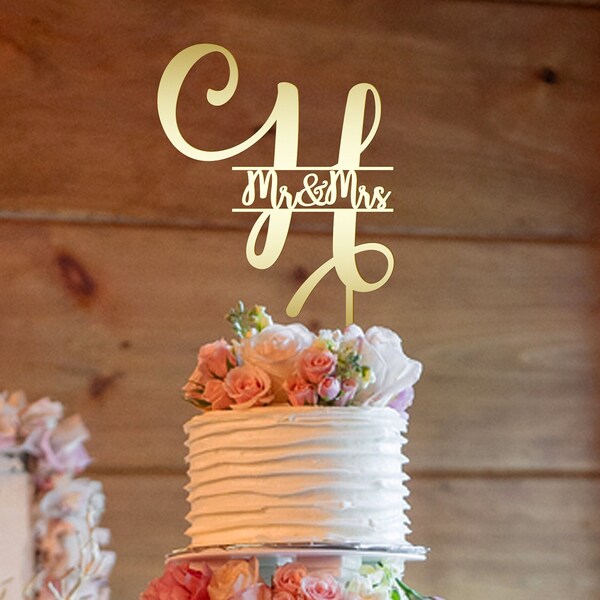 Letter H Cake Topper - Etsy