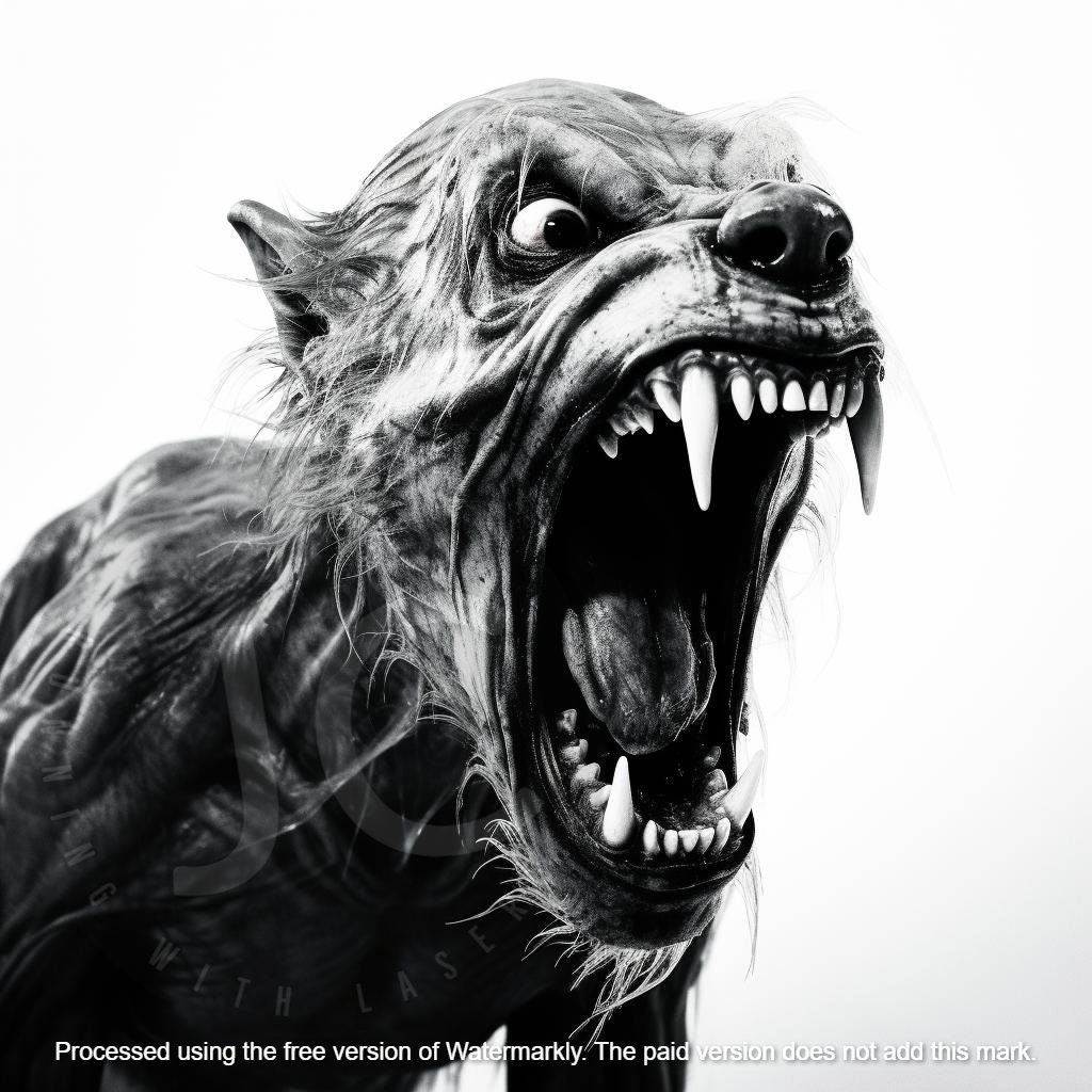 12 Unique Werewolf Designs: High-resolution PNG Templates for Laser ...