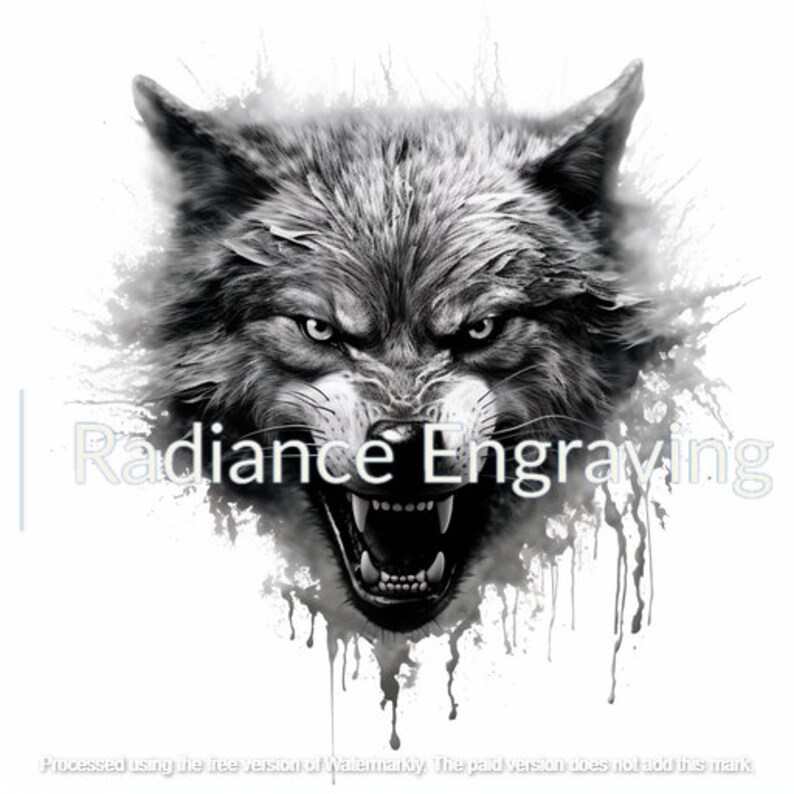 Detailed 3D Wolf Laser Engraving Templates - Etsy