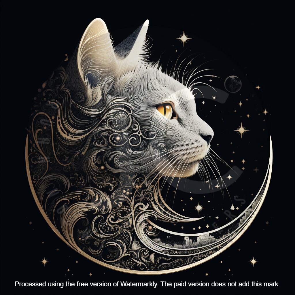 10 Halloween Cat Engraving Templates | Laser-ready | PNG & SVG Files - Etsy