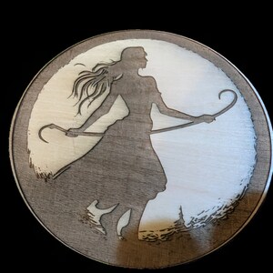 4 Witch and Moon Laser Engraving Templates - SVG/PNG for Wood & Acrylic ...