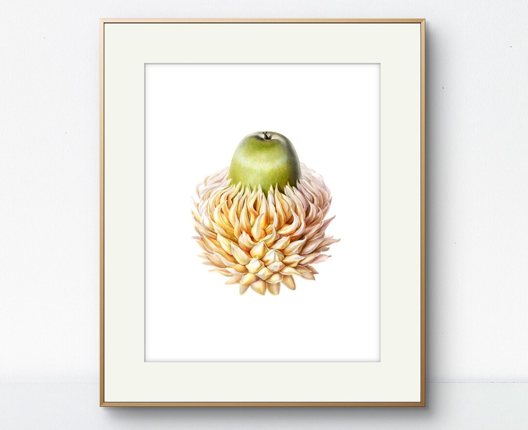 Original Art, Acorn Watercolor Painting, Acorn Art, Acorn Painting, Oak ...