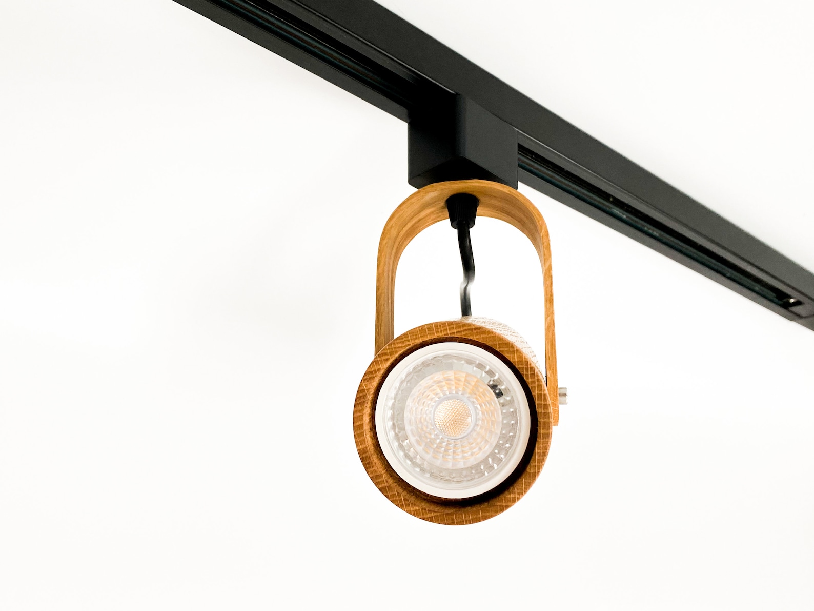 Tracking Ceiling Wooden Spot Light - Etsy