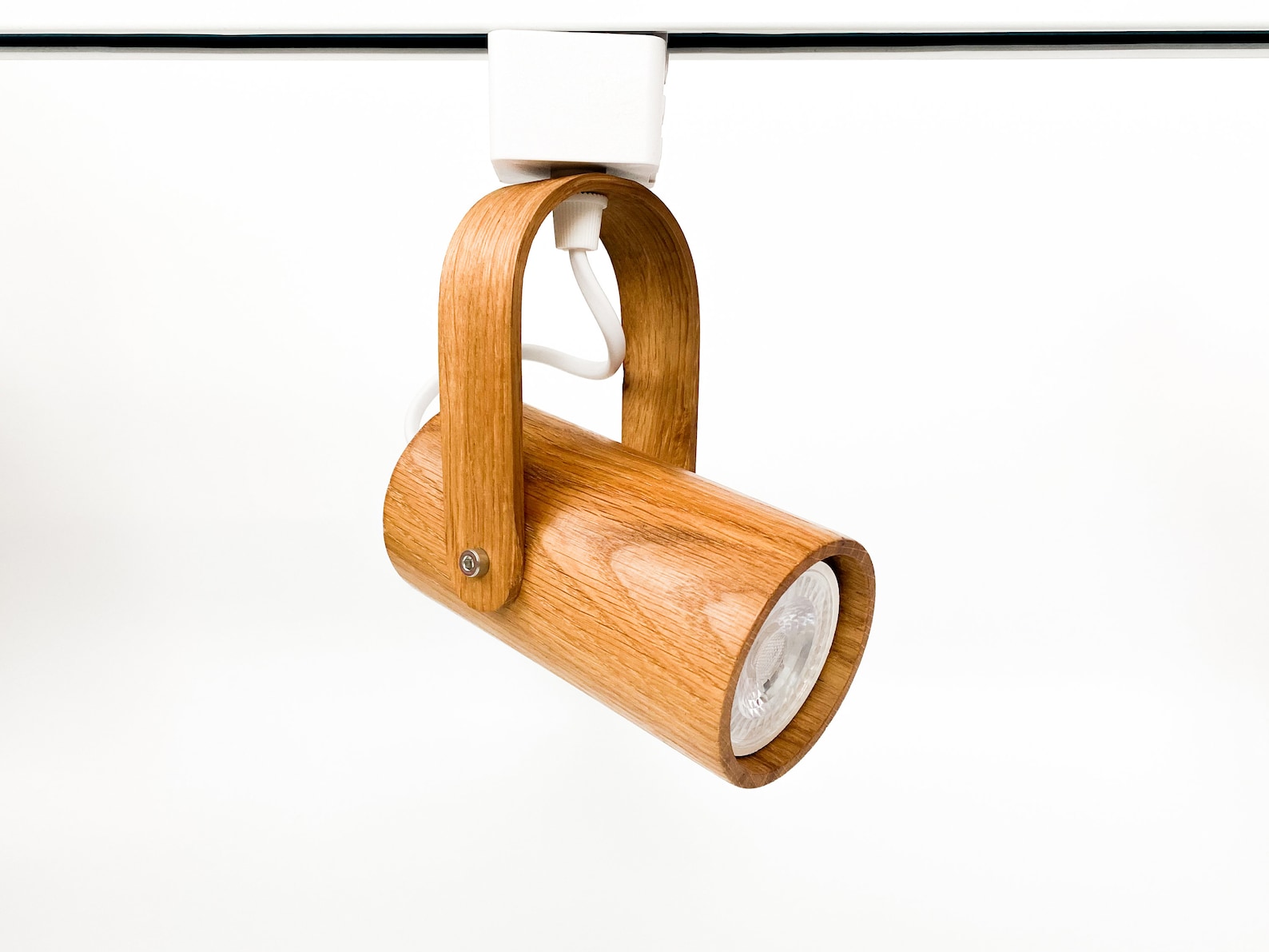 Tracking Ceiling Wooden Spot Light - Etsy