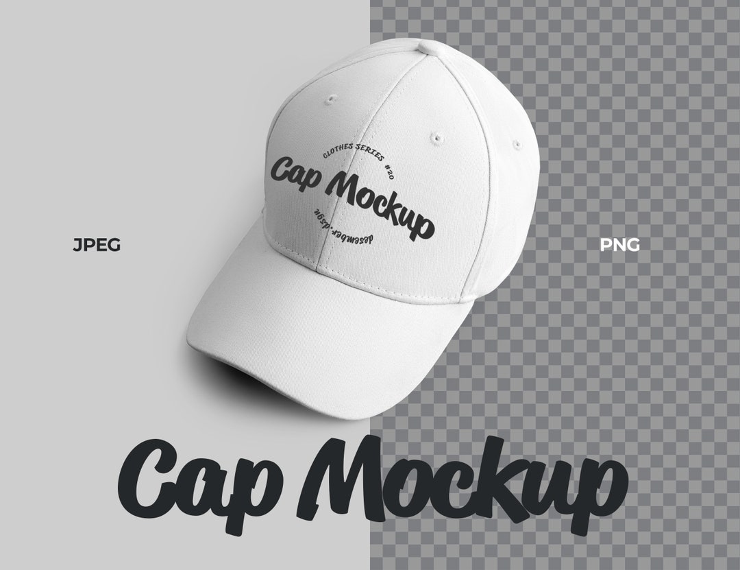 White Baseball Hat Mockup / Mockup White Cap / White Hat Mockup - Etsy