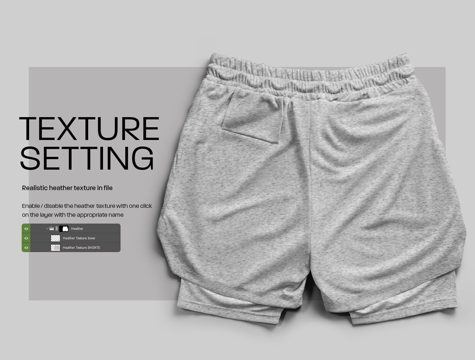 Shorts Mockup Set 8 PSD Files - Etsy