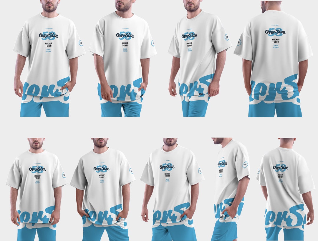 Fully Editable T-shirts Mock-ups, Front and Back T Shirt Mockup ...