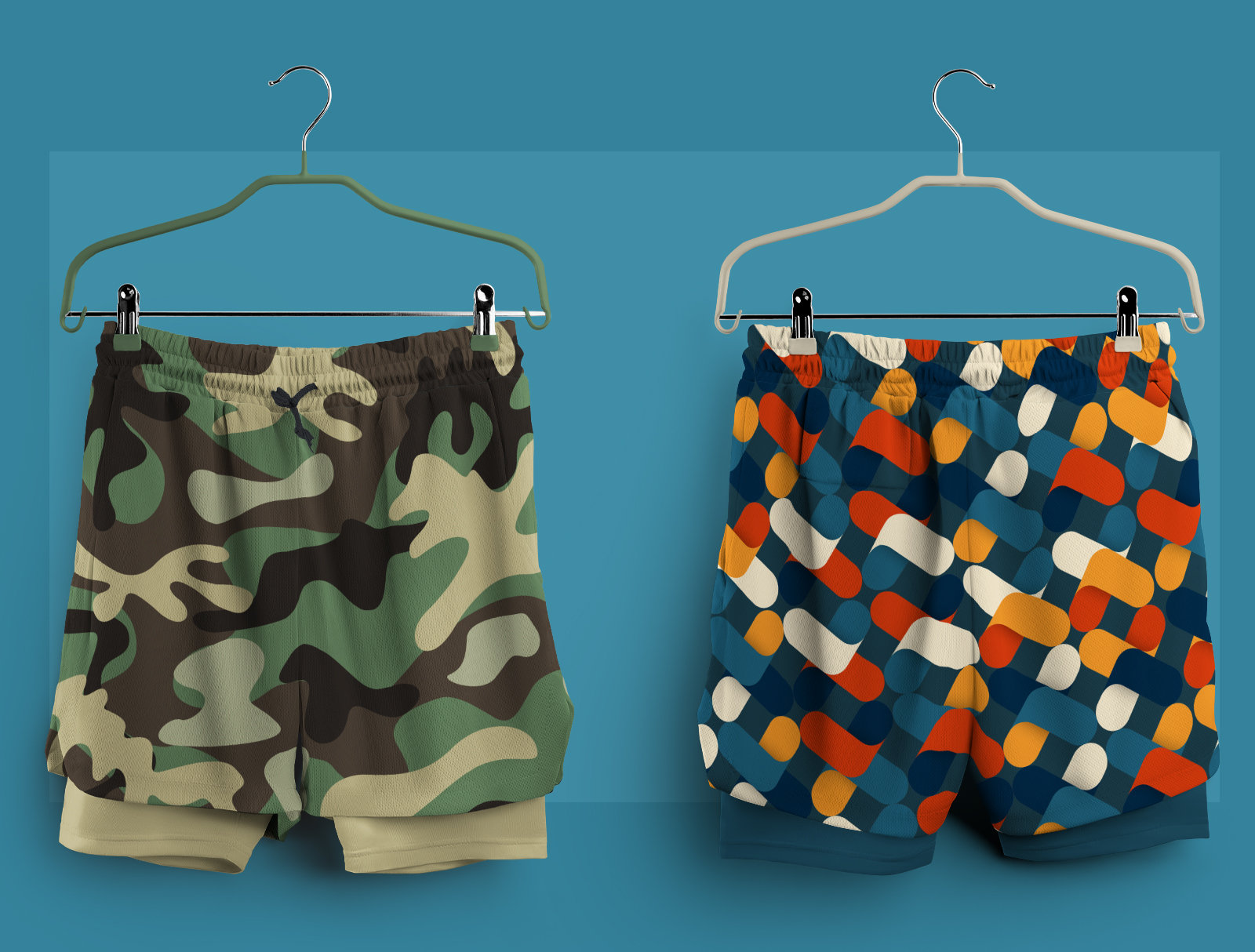 Shorts Mockup Set 8 PSD Files - Etsy