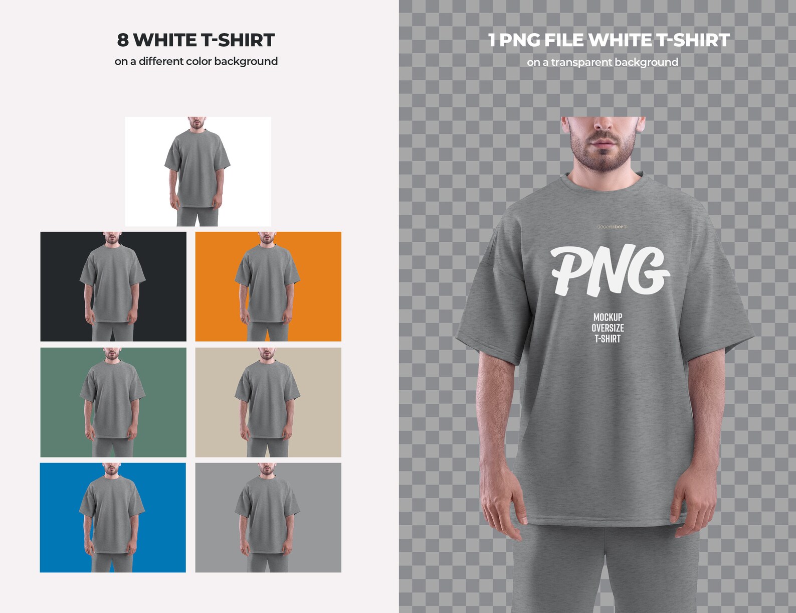 Oversized Mockup Bundle T Shirt Mockup Studio Mockup - Etsy
