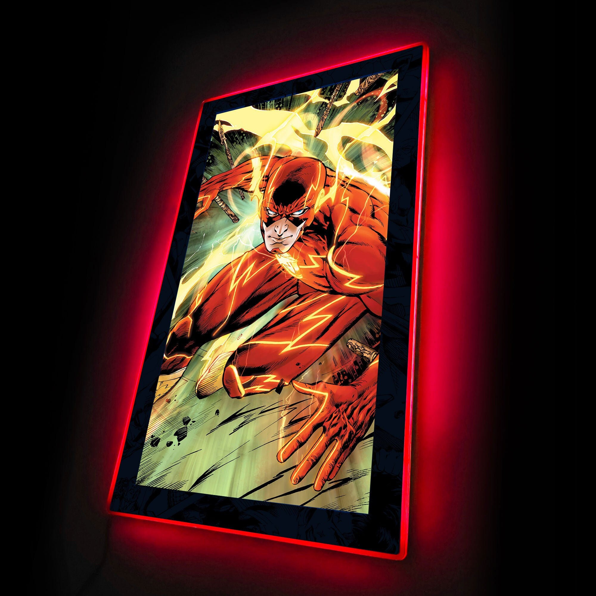 The Flash™ LED Mini-poster - Etsy
