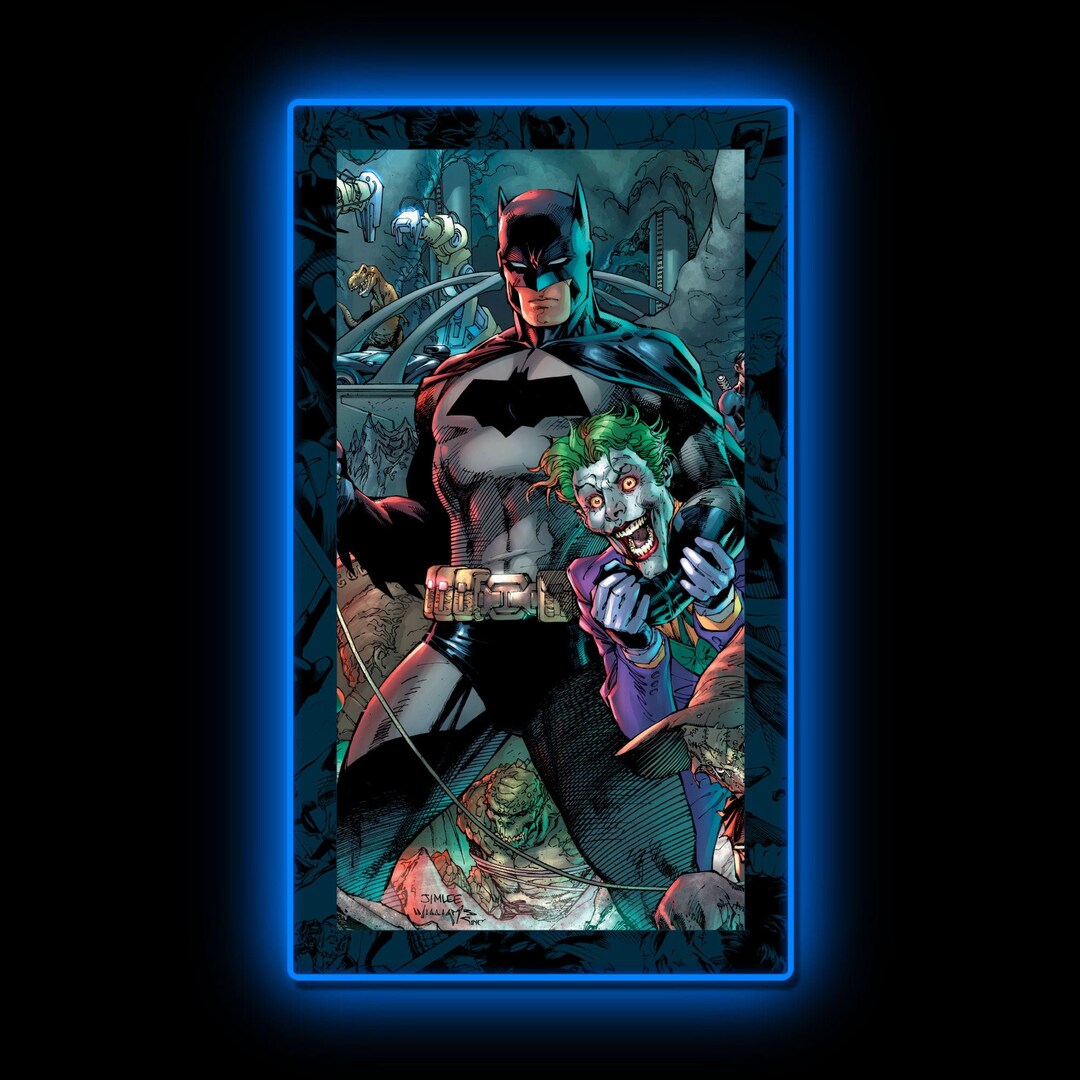 Batman™ LED Mini-poster - Etsy