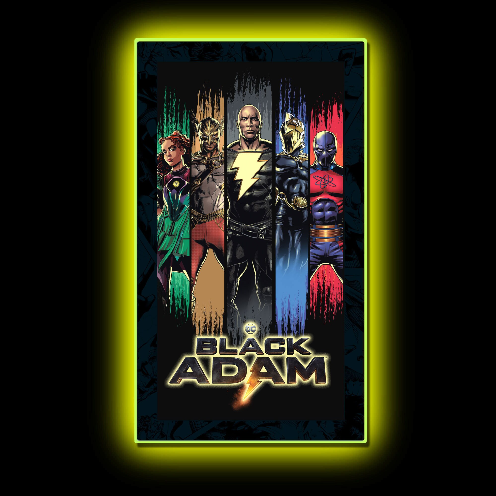 Lego Black Adam Decals