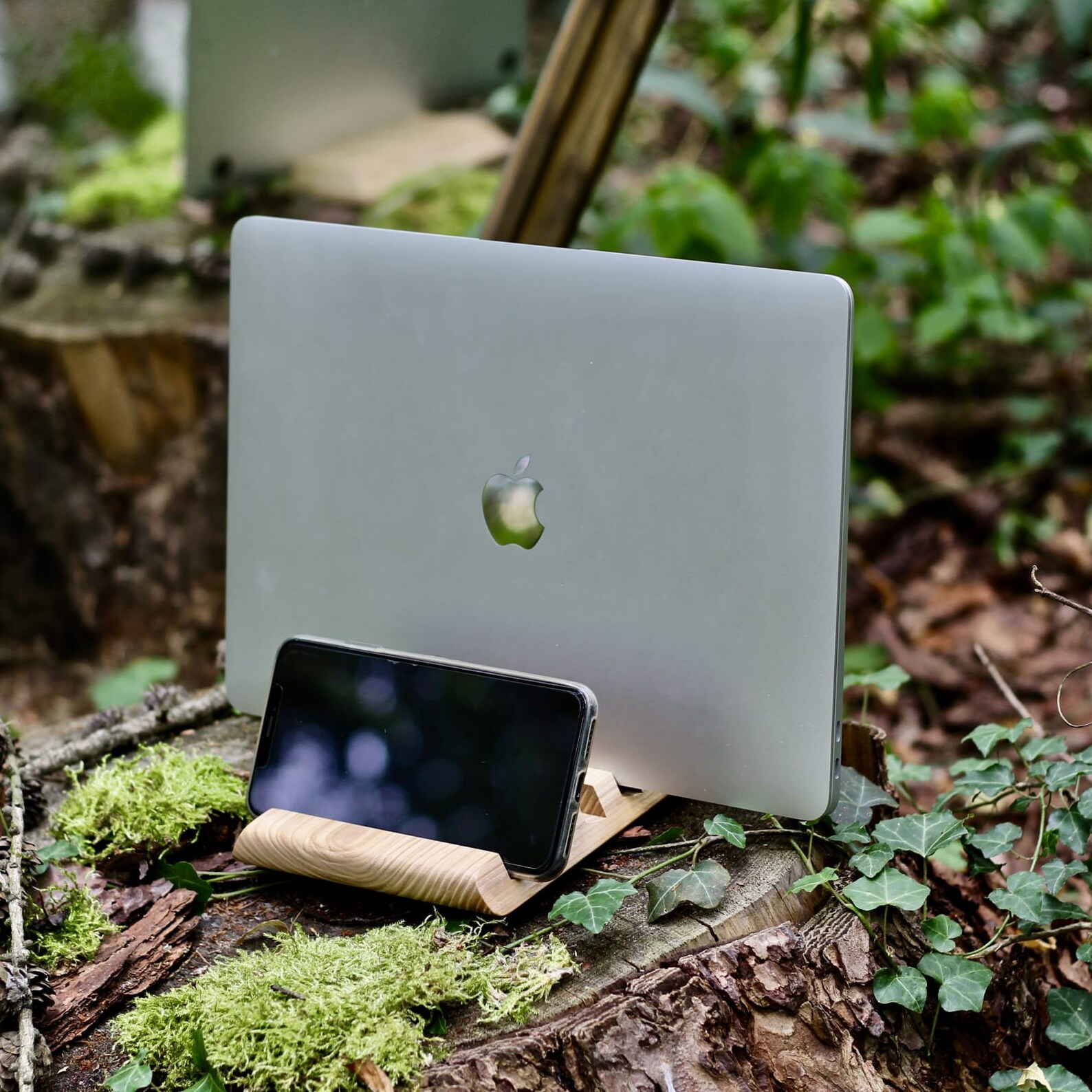 Apple Ipad Pro Tablet Wooden Holder on the Table Rest Tidy - Etsy
