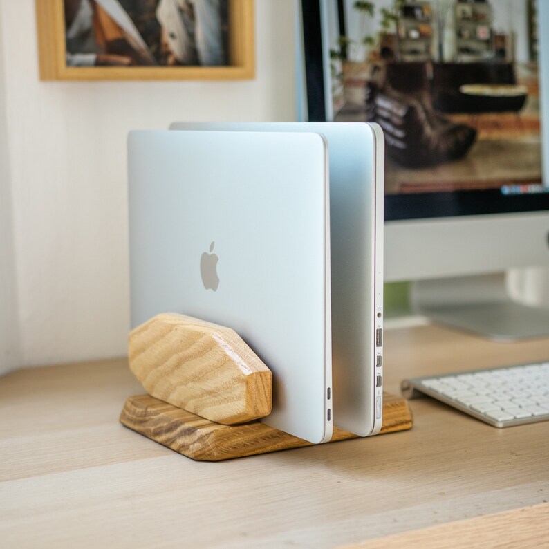 Vertical Laptop Stand Mac Mini Studio HP Workstation Dual - Etsy