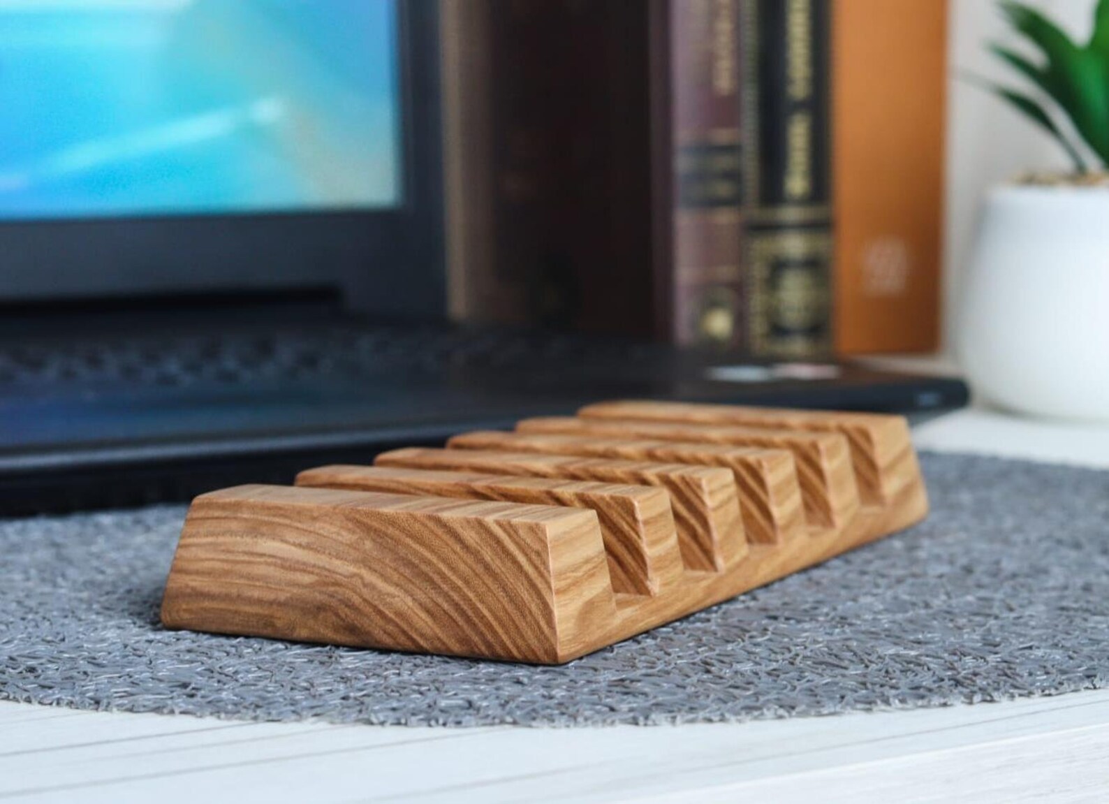 Wooden Stand Holder for 5 Hard Drive External Portable Save | Etsy