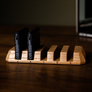 Wooden Stand Holder for 5 Hard Drive External Portable Save - Etsy