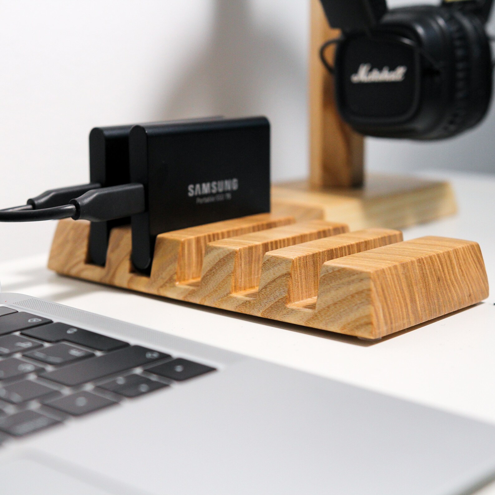 Wooden Stand Holder for 5 Hard Drive External Portable Save | Etsy