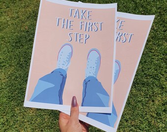 Take the First Step - Etsy