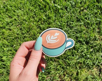 Personalised Coffee Cup Text Decal Sticker Custom Mug Sticker - Etsy