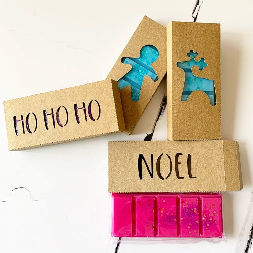 Handmade Soy 50g Wax Melt Snap Bar Box Cut File Studio3 | Etsy