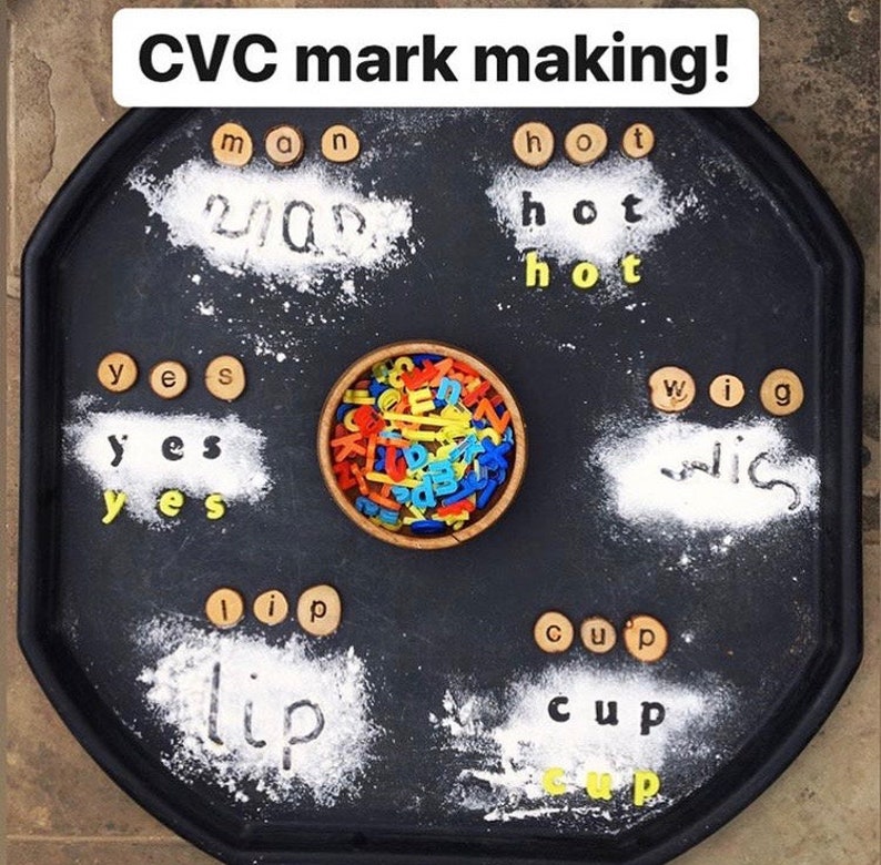 Read Write Inc Set 1, RWI Phonics, Log Slices, Wooden, Literacy, Lower ...