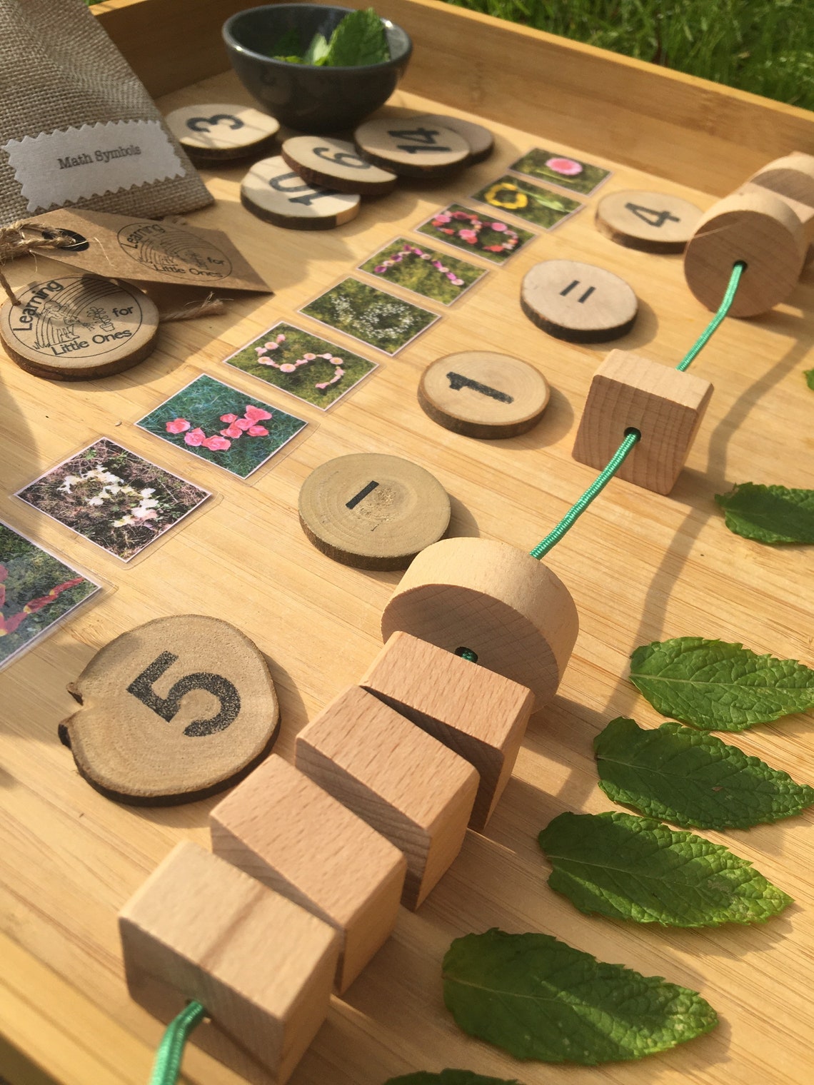 Maths Symbols, Numeracy, Maths, Log Slices, Wooden Slices, Educational ...