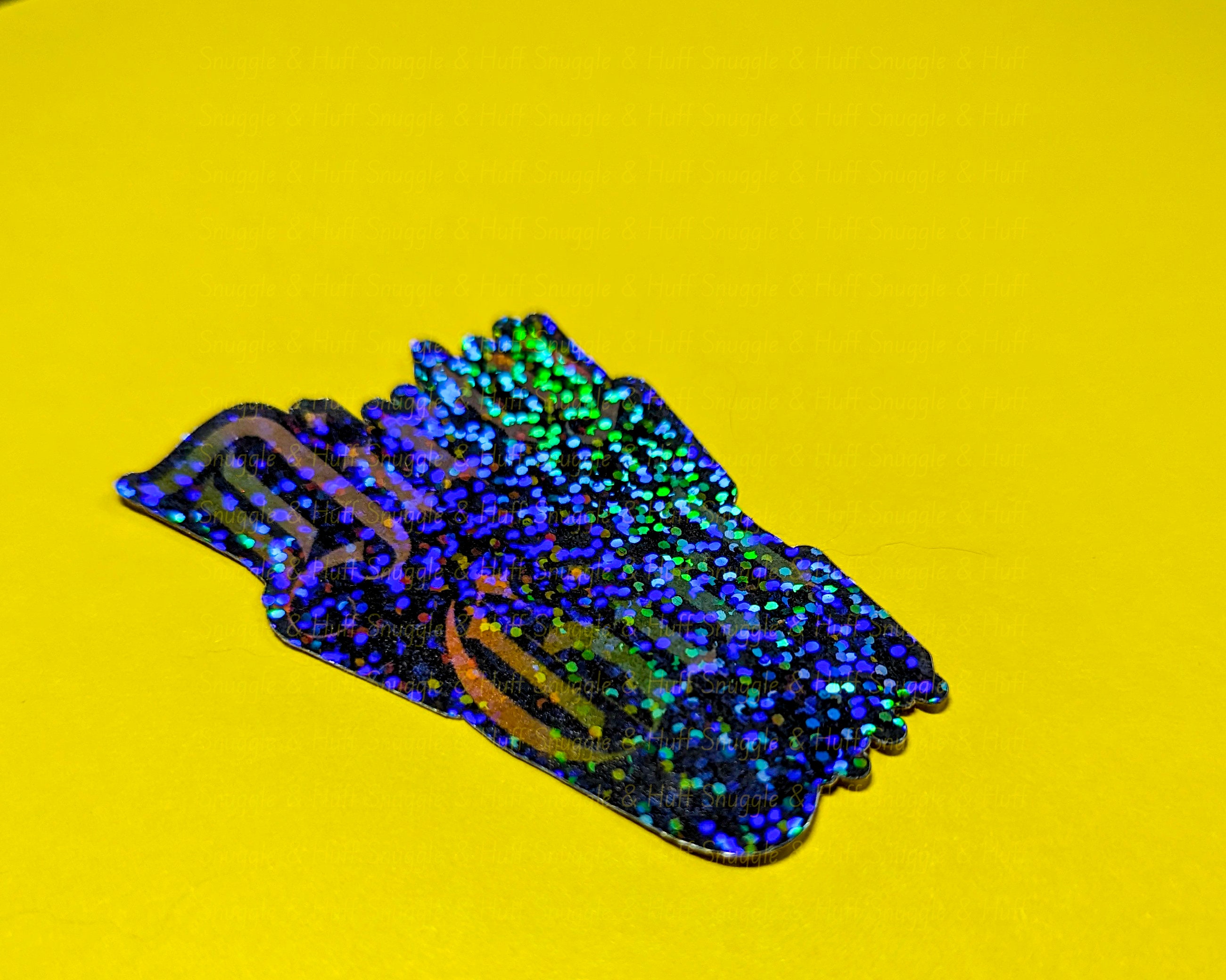 Dirty Girl Brown Paper Sticker With Holographic Coating DDLG Gothic Planner Stickers BDSM Shadow ...