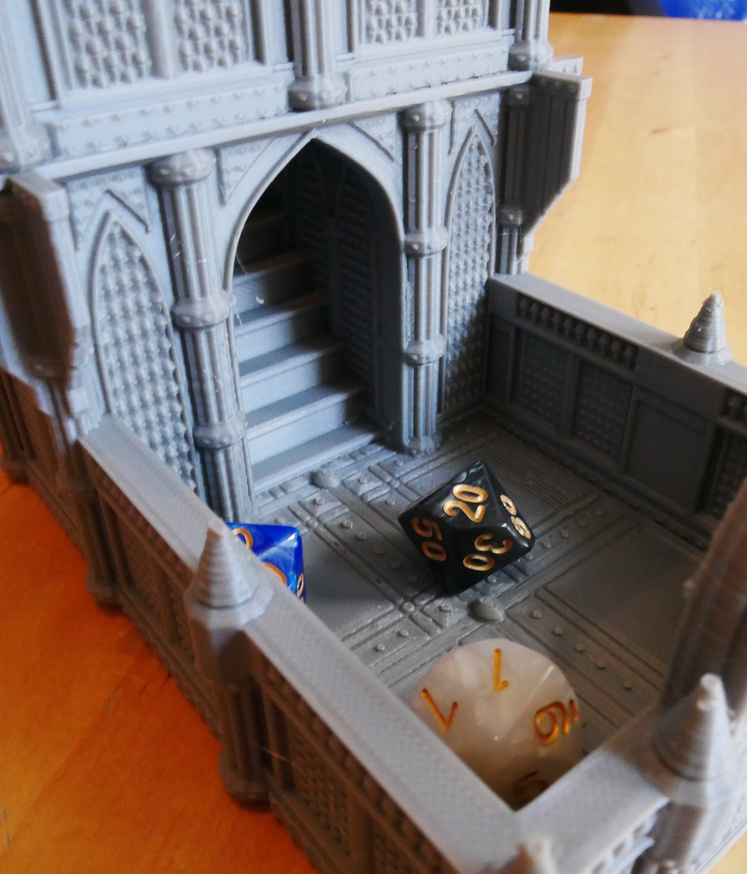 Cathedral Dice Tower - 3D Printed Dice Tower - Printed as Single Piece ...