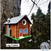 Toon Shack Bird House 3D Printed - or Choose From Irish, Log Cabin ...